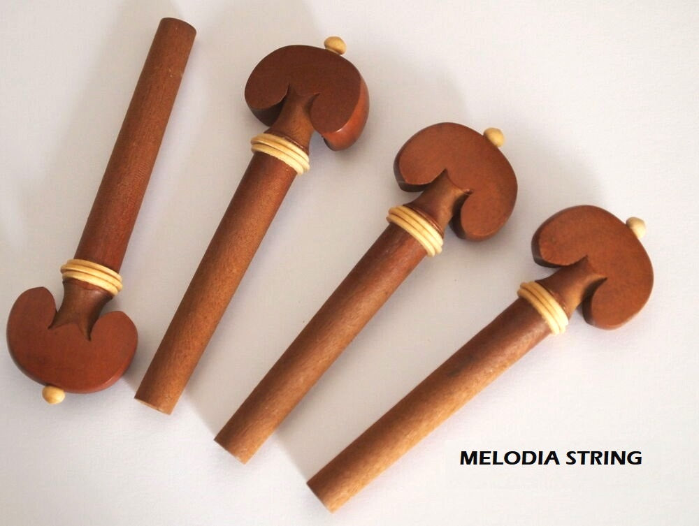 Violin Pegs, Boxwood ONE Set – Melodia String